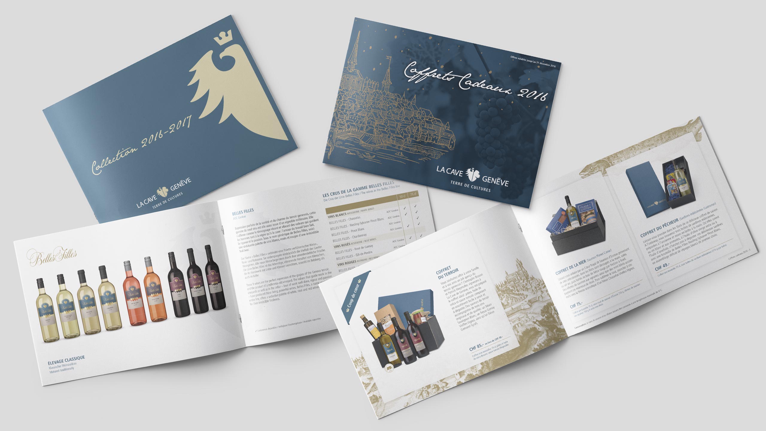 Cave de Genève - Print - Brochure & Leaflet