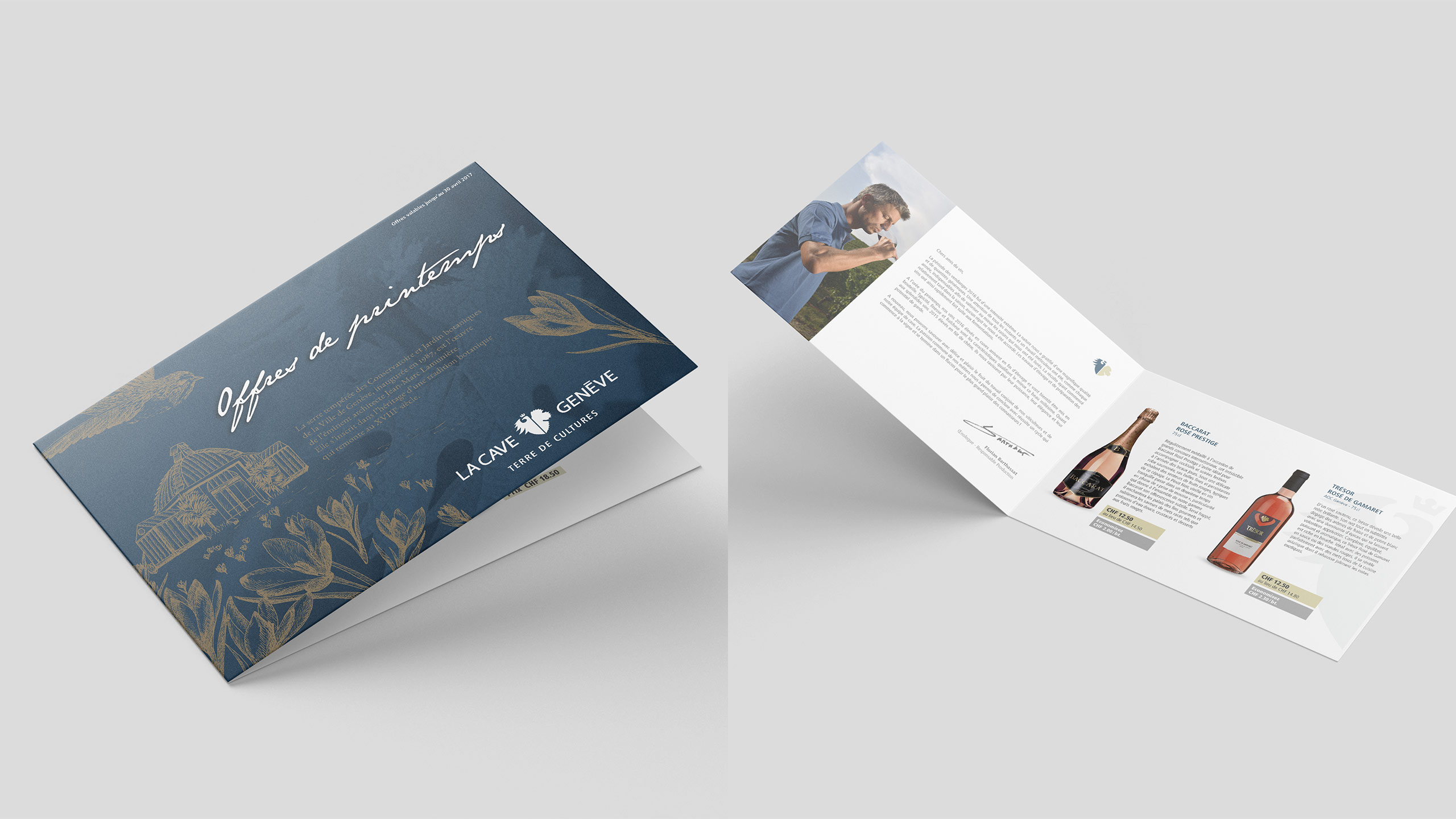 Cave de Genève - Print - Brochure & Leaflet